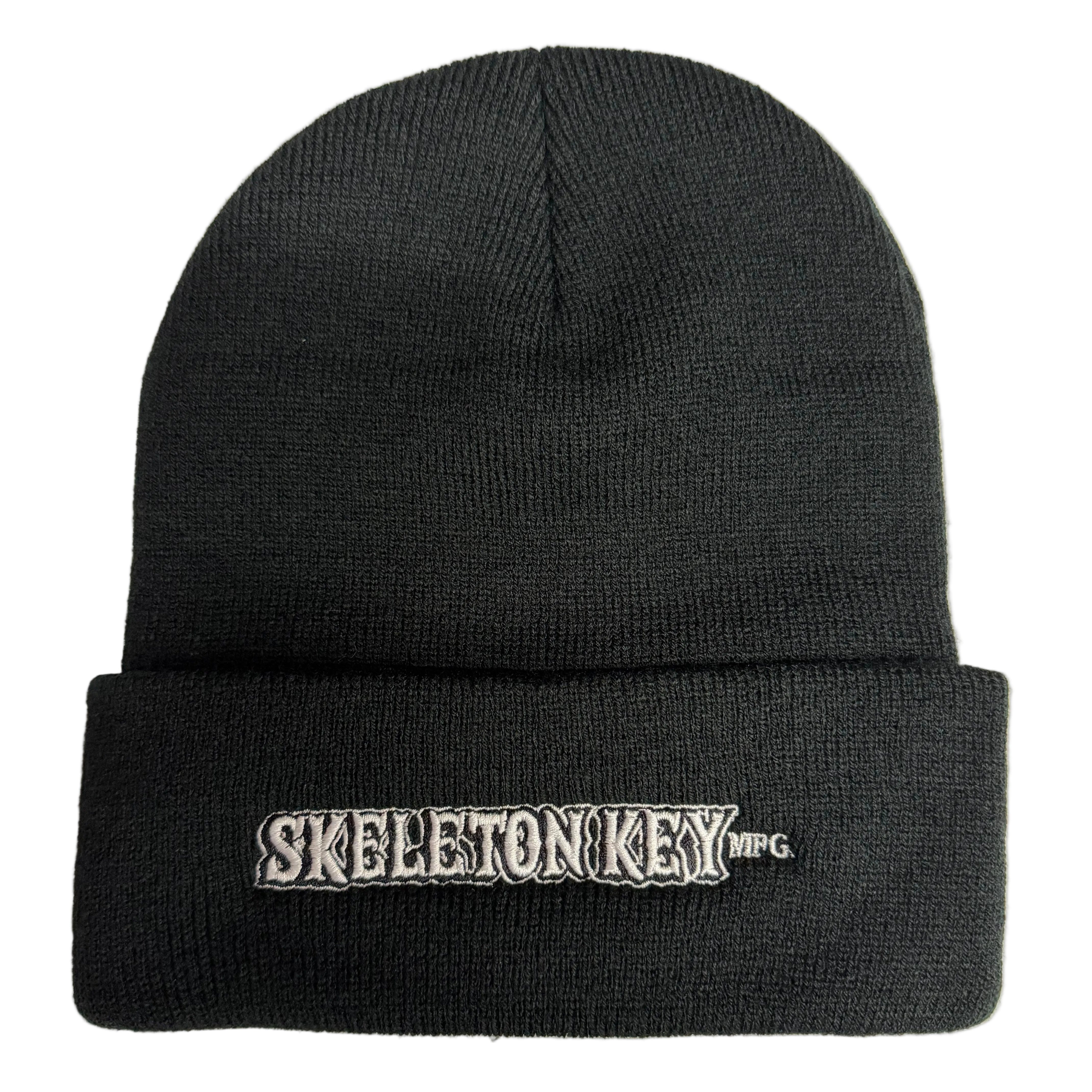 Skeleton Key Embroidered Heavyweight Cuff Beanie – Skeleton Key MFG