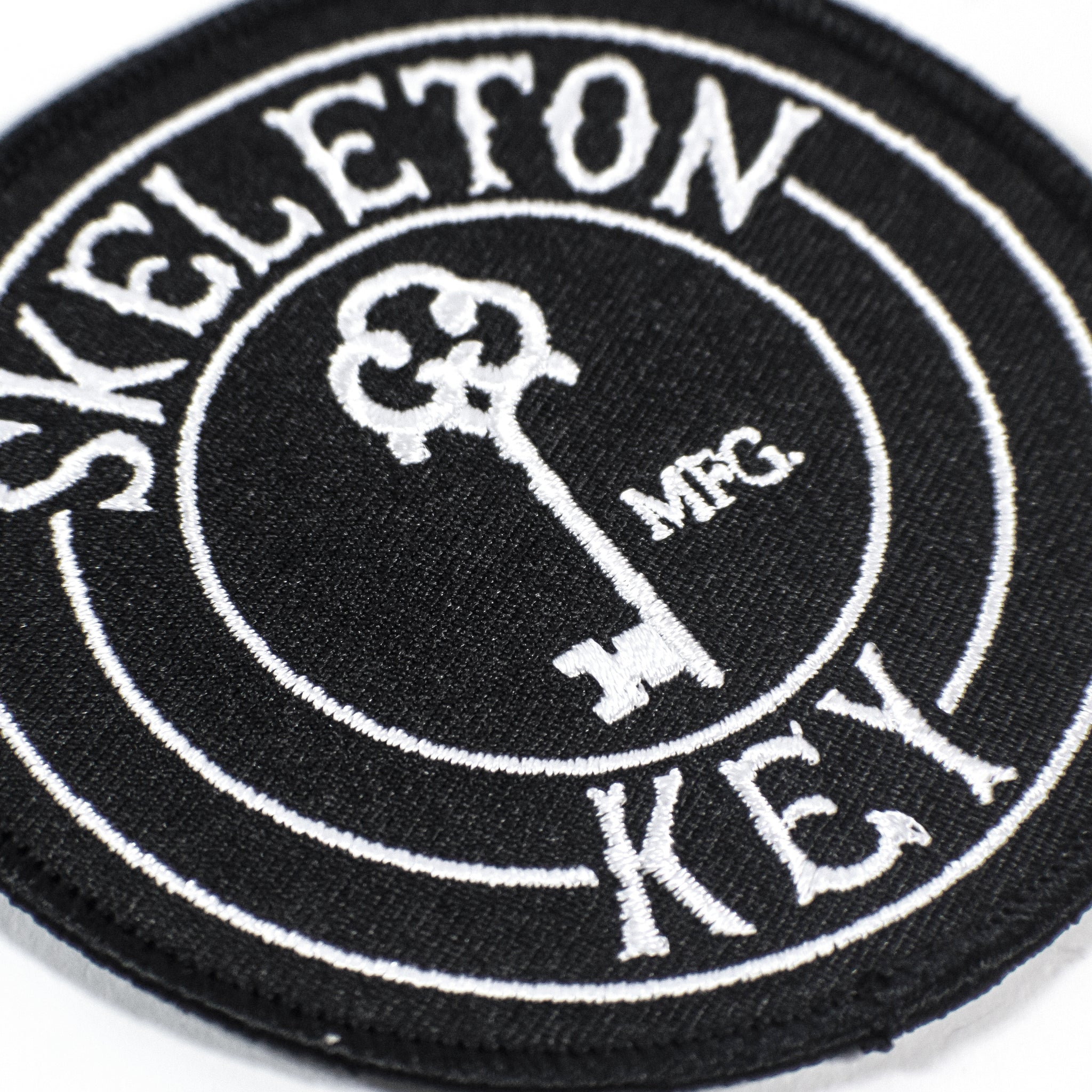 OG Circle Logo Embroidered Patch – Skeleton Key MFG