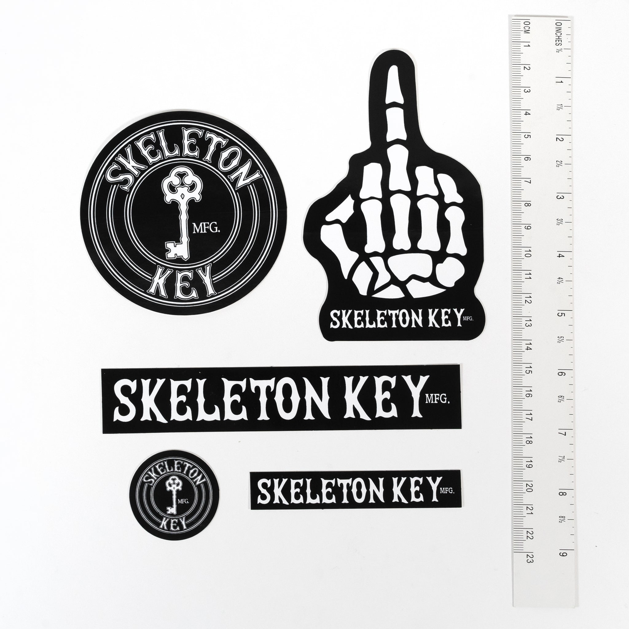 Vinyl Sticker Pack (5 assorted) – Skeleton Key MFG