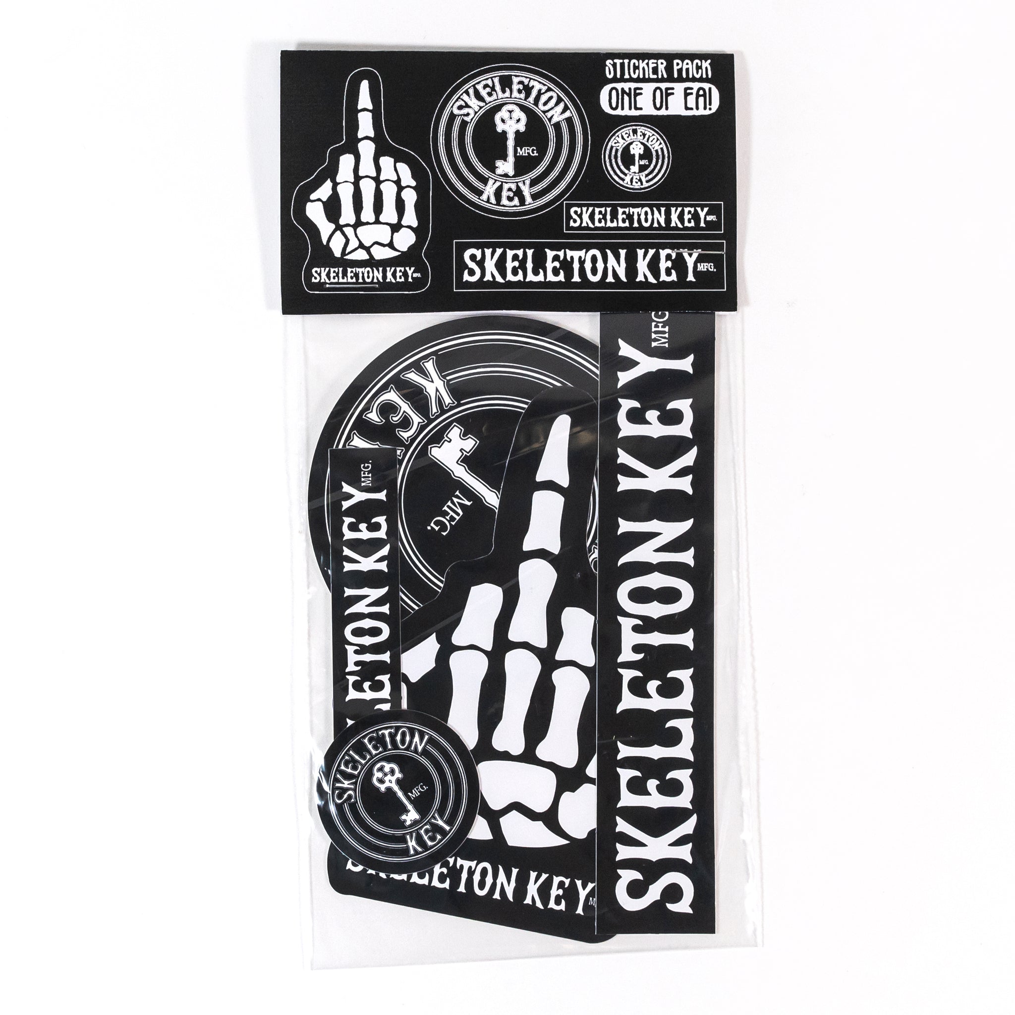 Vinyl Sticker Pack (5 assorted) – Skeleton Key MFG
